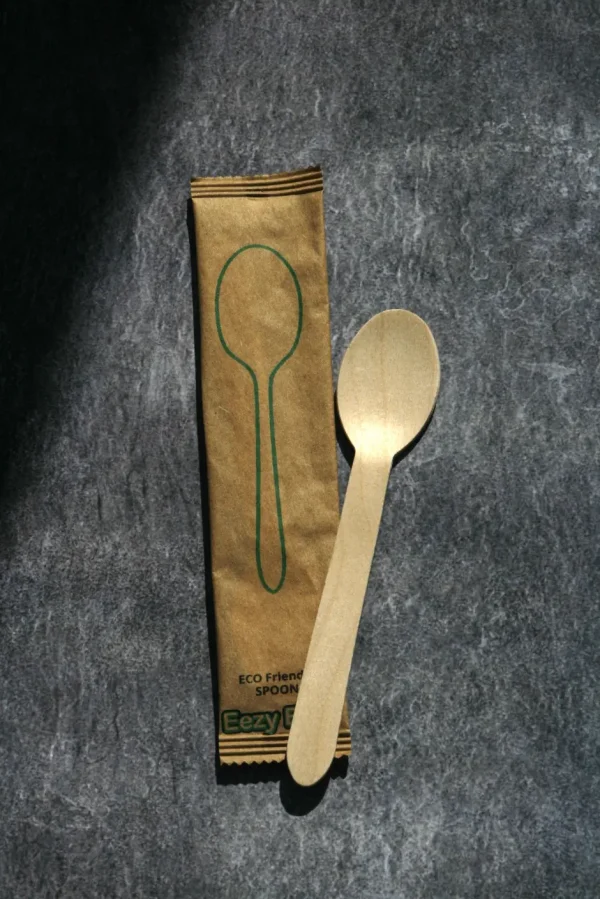 Wrapped Dessert Spoons – Eezy Eco